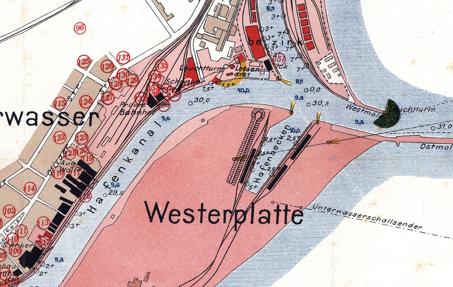 Gdańsk Map, Map of Gdańsk, Map of Old Gdańsk, Danzig Map, Map of Danzig ...