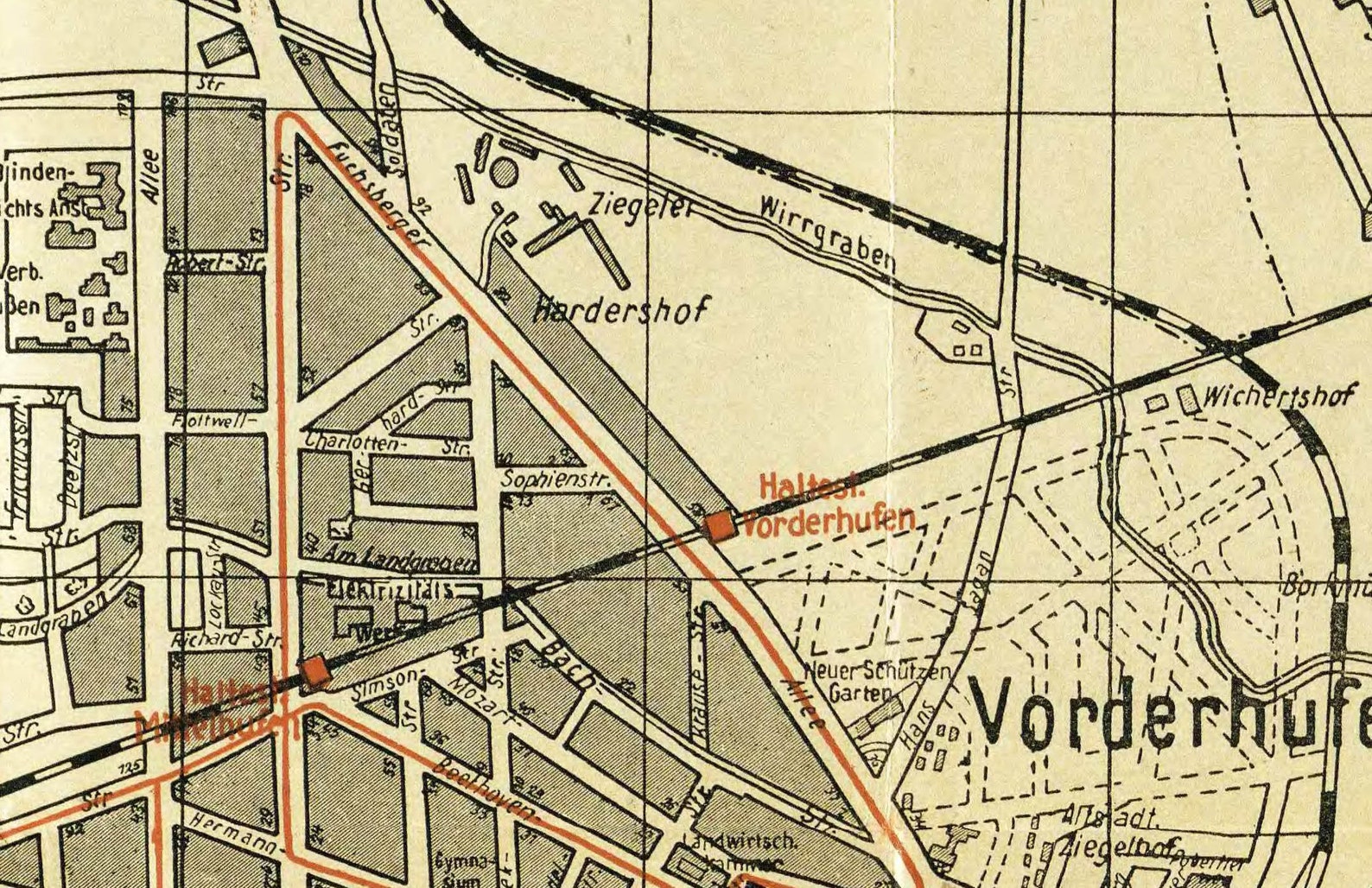 Königsberg Map, Map of Königsberg, Königsberg Plan, Königsberg Print ...