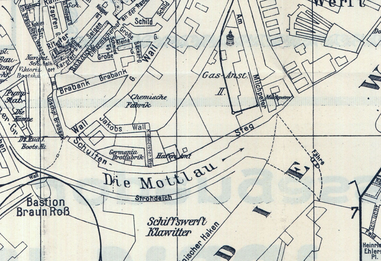 Danzig Map, Map of Danzig, Gdansk Map, Gdańsk Map, Old Map of Gdansk ...