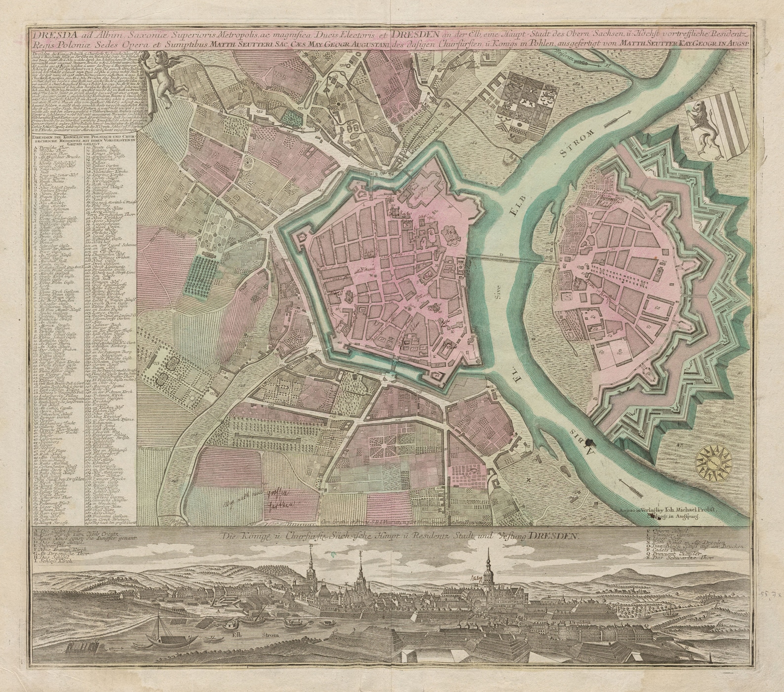 Dresden Map Map of Dresden Old Dresden Map Germany Map Map - Etsy Finland