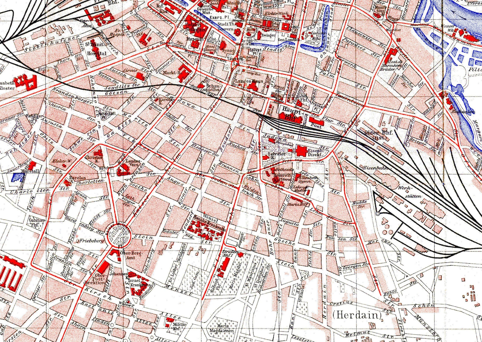 Old Map of Wroclaw, Wroclaw Poland Art, Wroclaw Poland, Wroclaw Poster ...