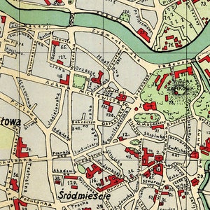 Wilno Map, Vilnius Map, Map of Wilno, Map of Vilnius, Old Vilnius Map ...