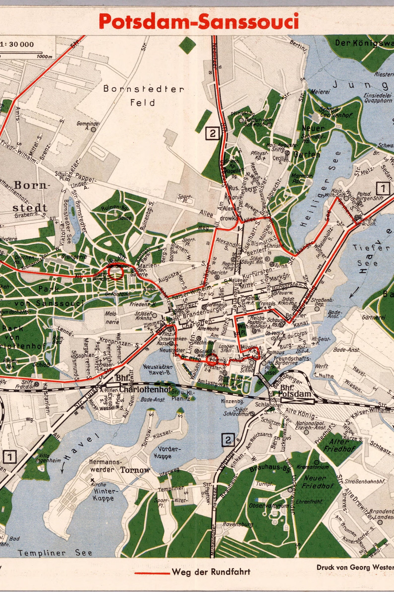 Verwunderlich Map Of Potsdam Germany Ebenbild