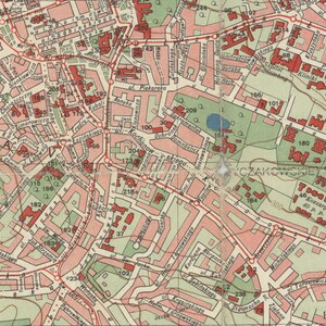 Plan Miasta Lwowa, Lviv City Plan, Lvov Map, Lviv Map, Old Lviv Plan ...