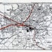 Tirana Map, Map of Tirana, Old Tirana Map, Old Tirana Map, Vintage ...