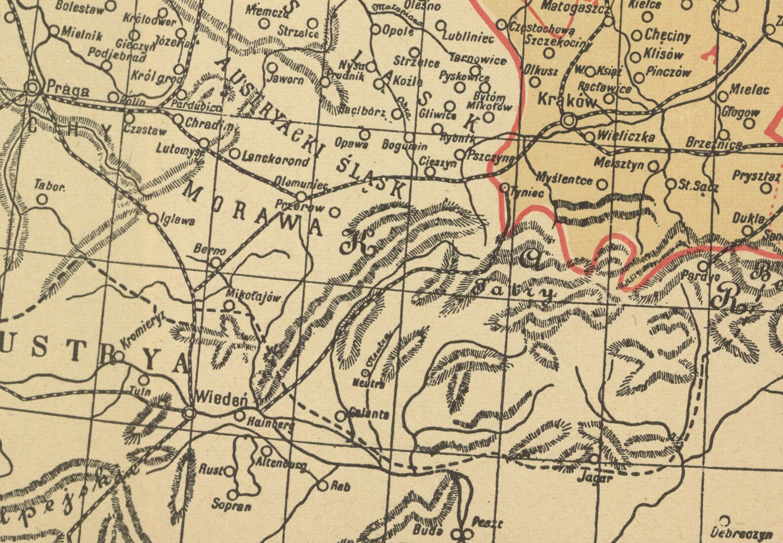 Map of Poland Within the Borders of 1772, Vintage Map of Poland, Poland ...