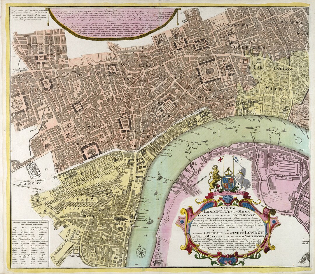 London Map, Map of London, Map of Great Britain, Map of England, Map of ...