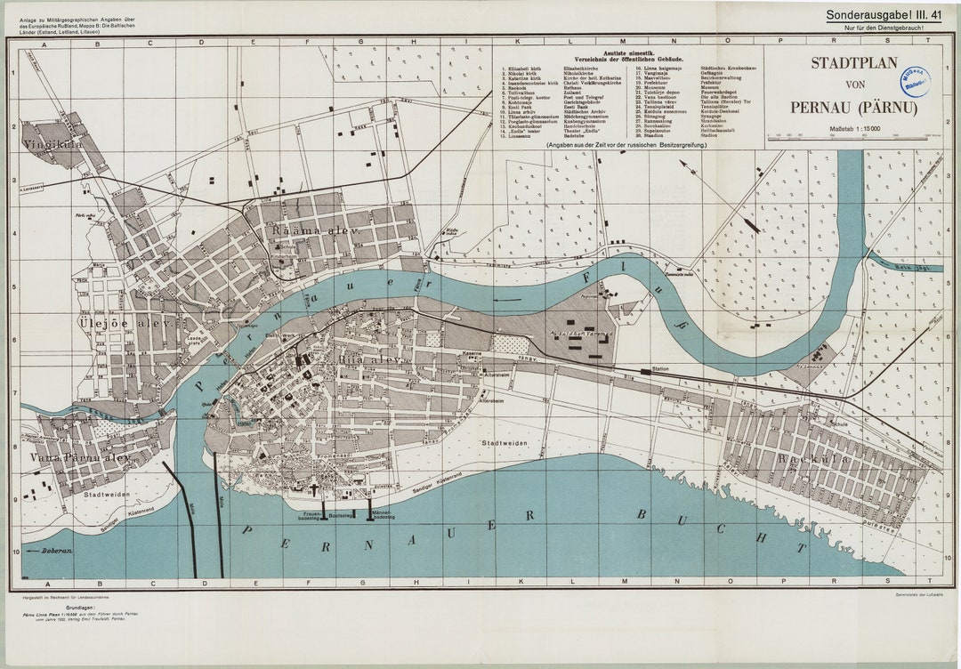 Pärnu Map, Map of Pärnu, Parnu Plan, Plan of Pernu, Pernu Download ...