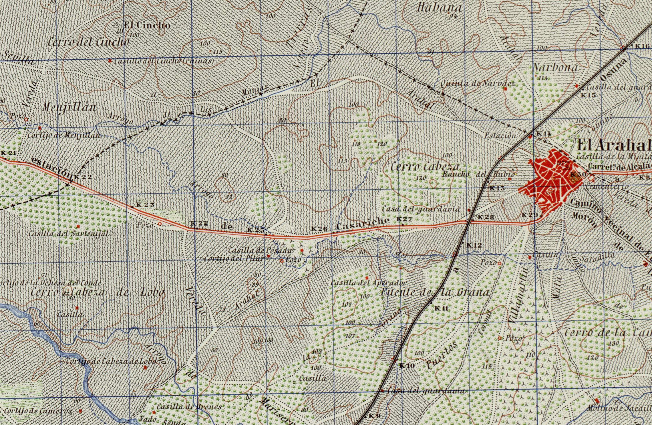 Mapa de Utrera, Mapa de Utrera, Plano de Utrera, Utrera España, Cartel ...