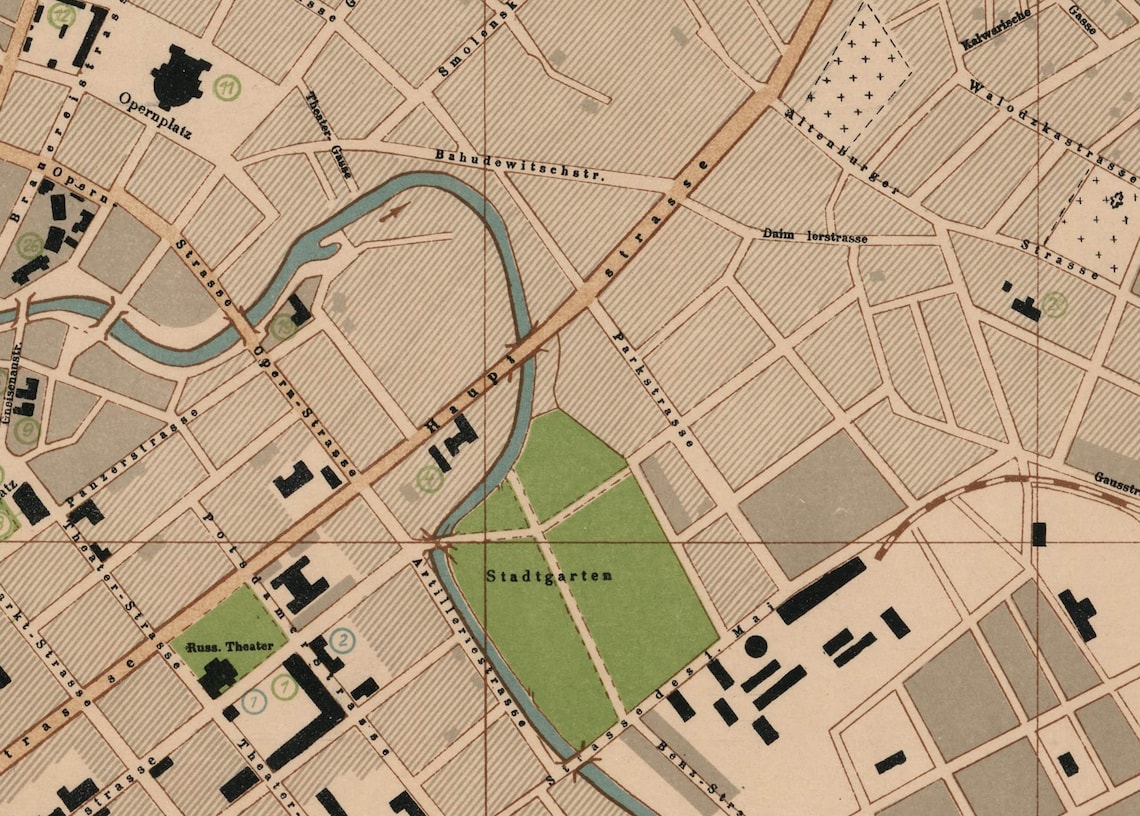 Minsk Map, Old Minsk Map, Retro Minks Map, War Minsk Map, Map of Minsk ...