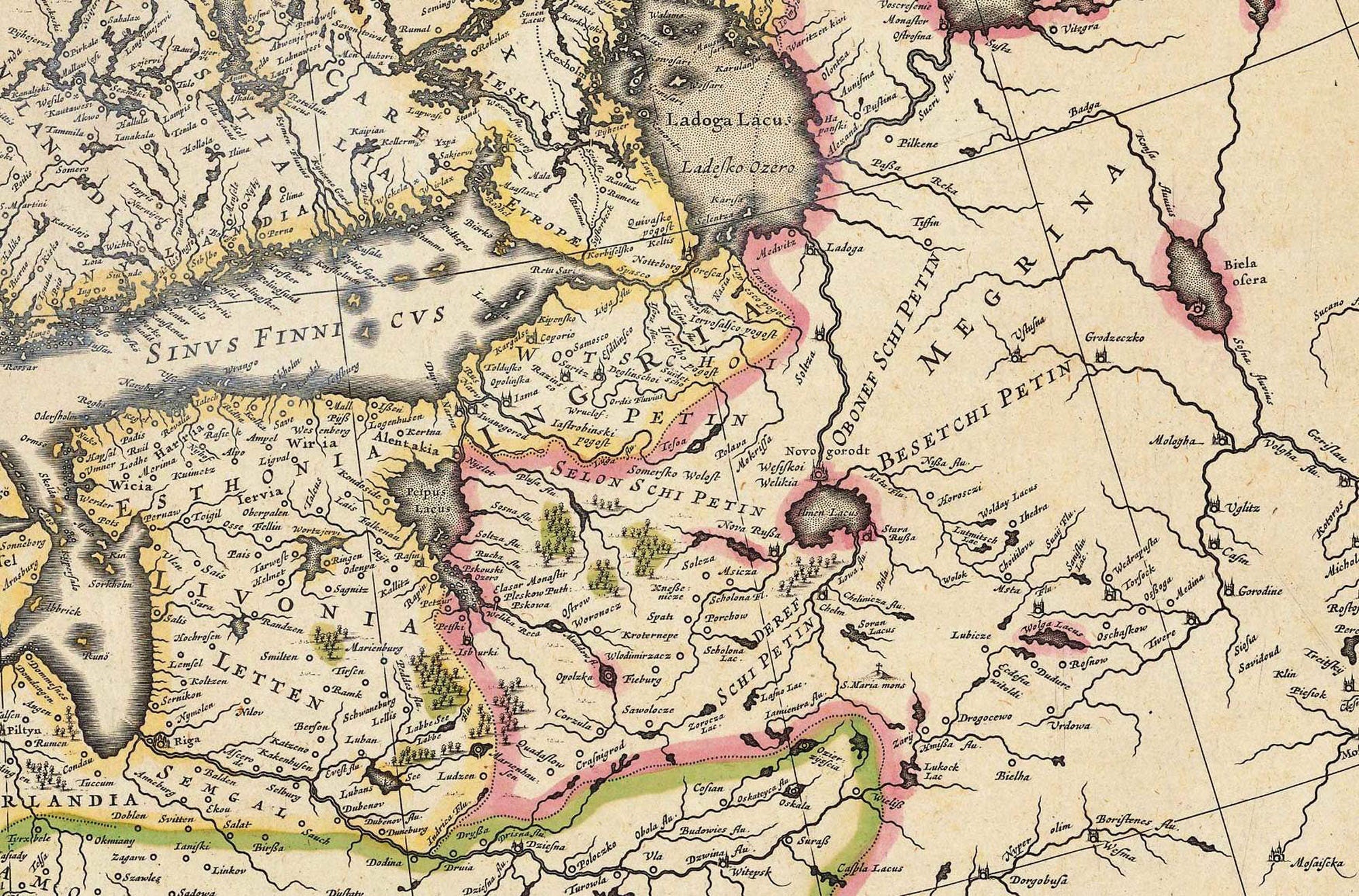 Old Map of Northern Europe, Northern Europe Map, Map of Europe, Europe ...