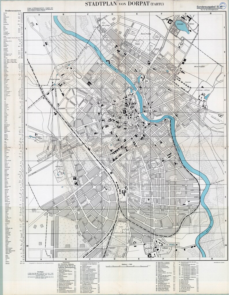 Tartu Map, Map of Tartu, Tartu Plan, Plan of Tartu, Tartu Download ...