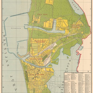 Liepaja Map, Map of Liepaja, Liepaja Plan, Liepaja City Plan, Liepaja ...