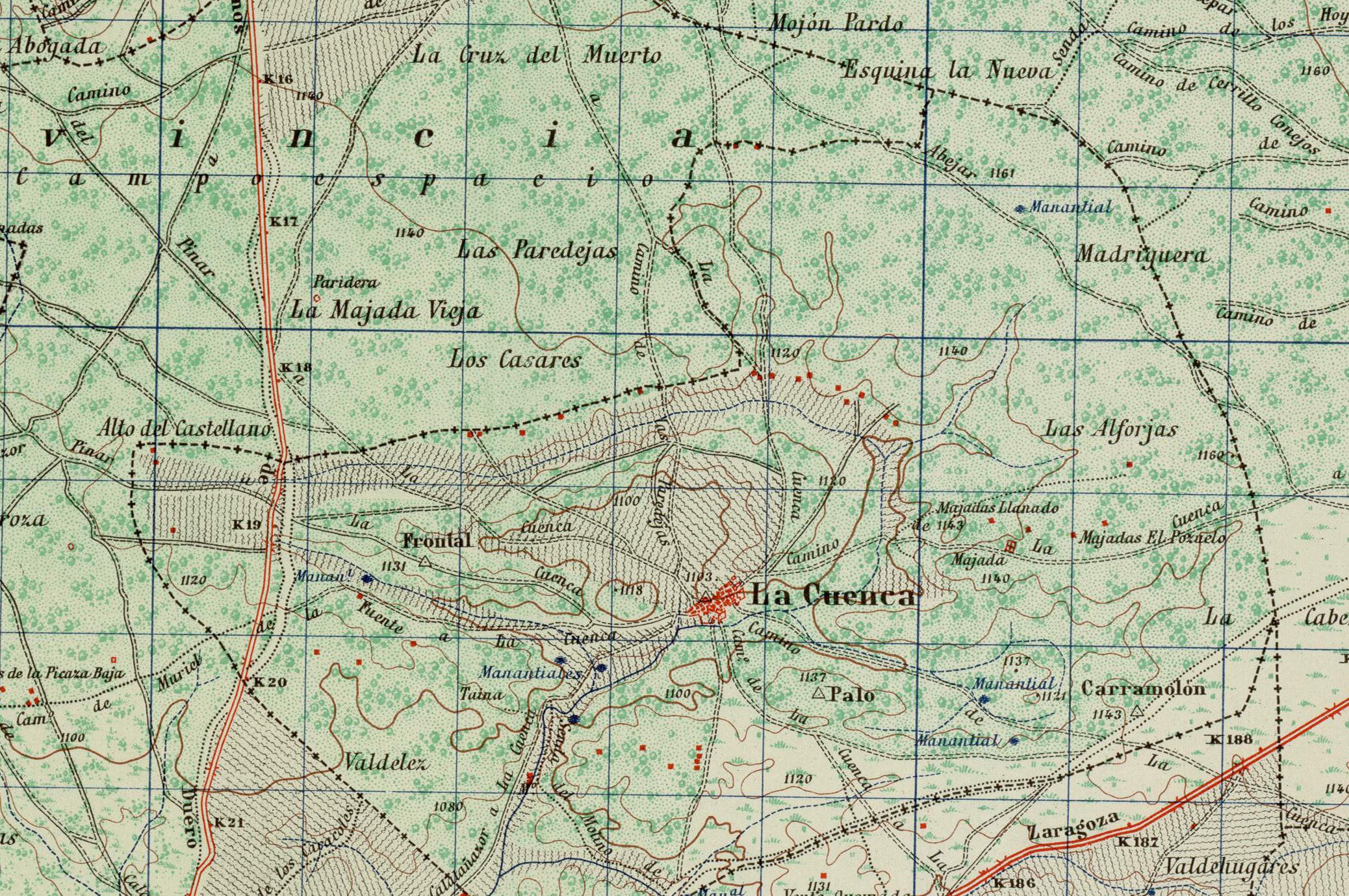 Mapa de Cabrejas del Pinar, Mapa de Cabrejas del Pinar, Plan de ...