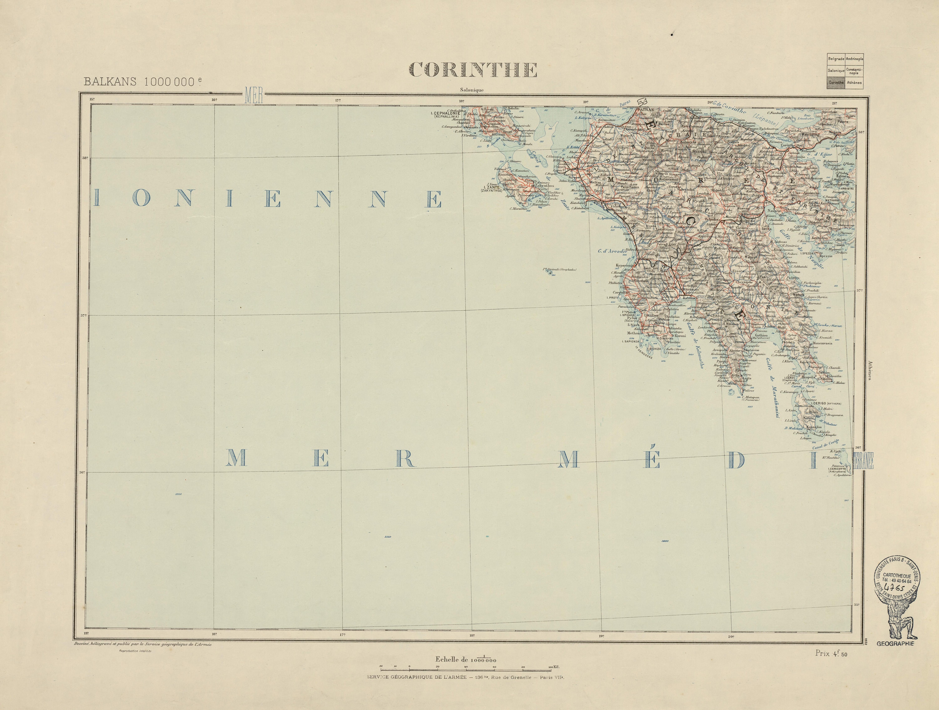 Mapa de Corinto, Mapa de Corinto, Ciudad de Corinto, Plan de Corinto ...
