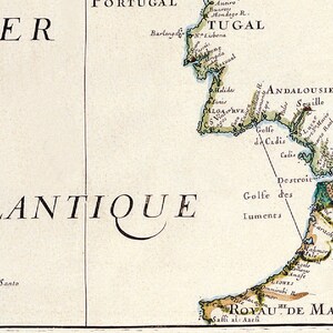 Old Map of Europe, Digital Map Print, Vintage Map, Vintage Map Print ...