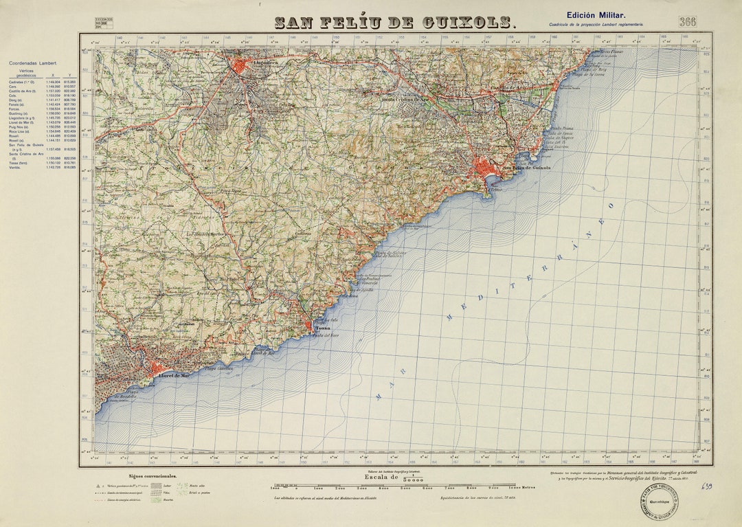 San Feliu De Guixols Map, Map of San Feliu De Guixols, San Feliu De ...