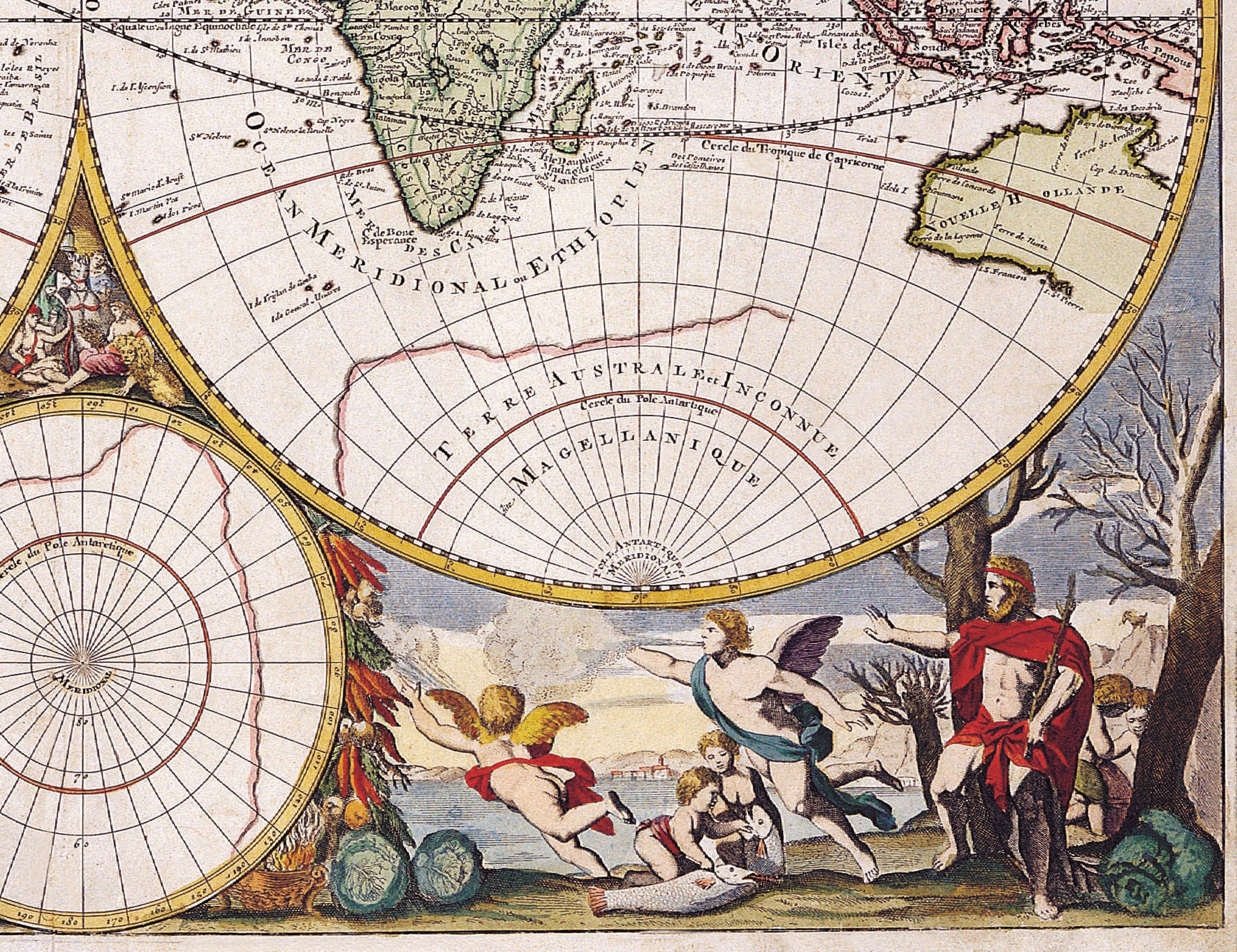 Antique World Map, Old World Map, Digital Map Print, Vintage Map ...