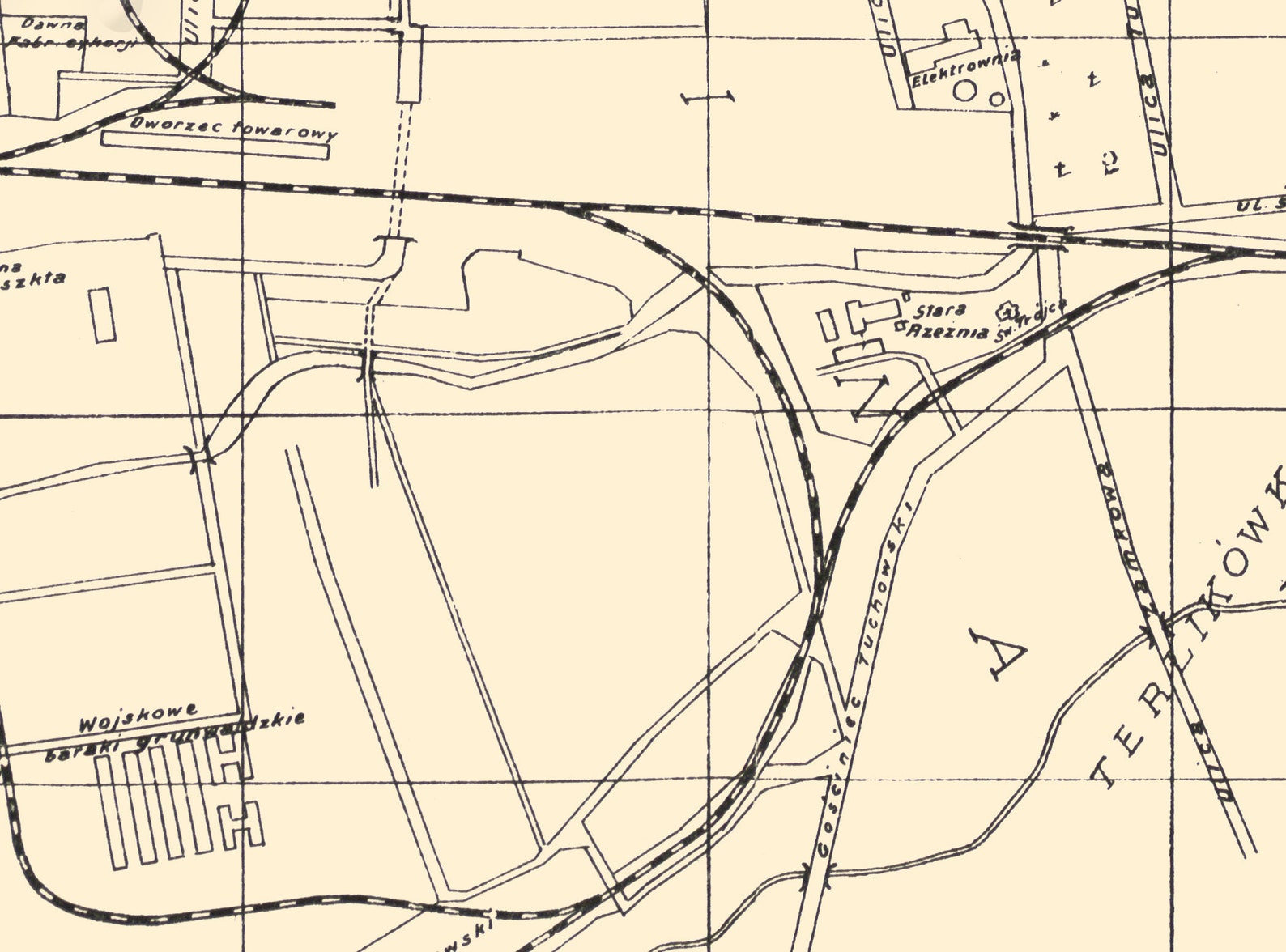 Tarnow Map, Map of Tarnow, Tarnow Print, Tarnow Poster, Tarnow City ...