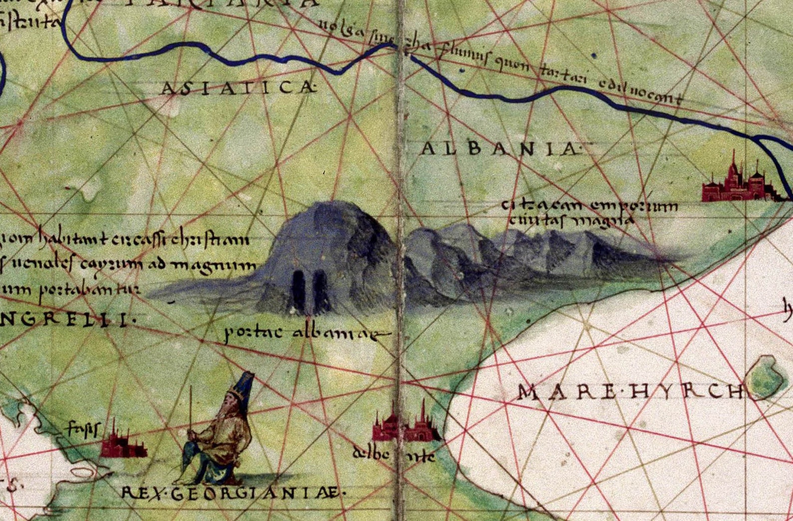Mapa de Moscovia Mapa de Moscovia Tartaria Mapa Antiguo de - Etsy México