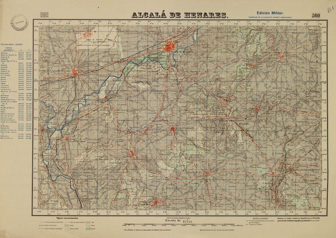 Alcala De Henares Map, Map of Alcala De Henares, Alcala De Henares City ...