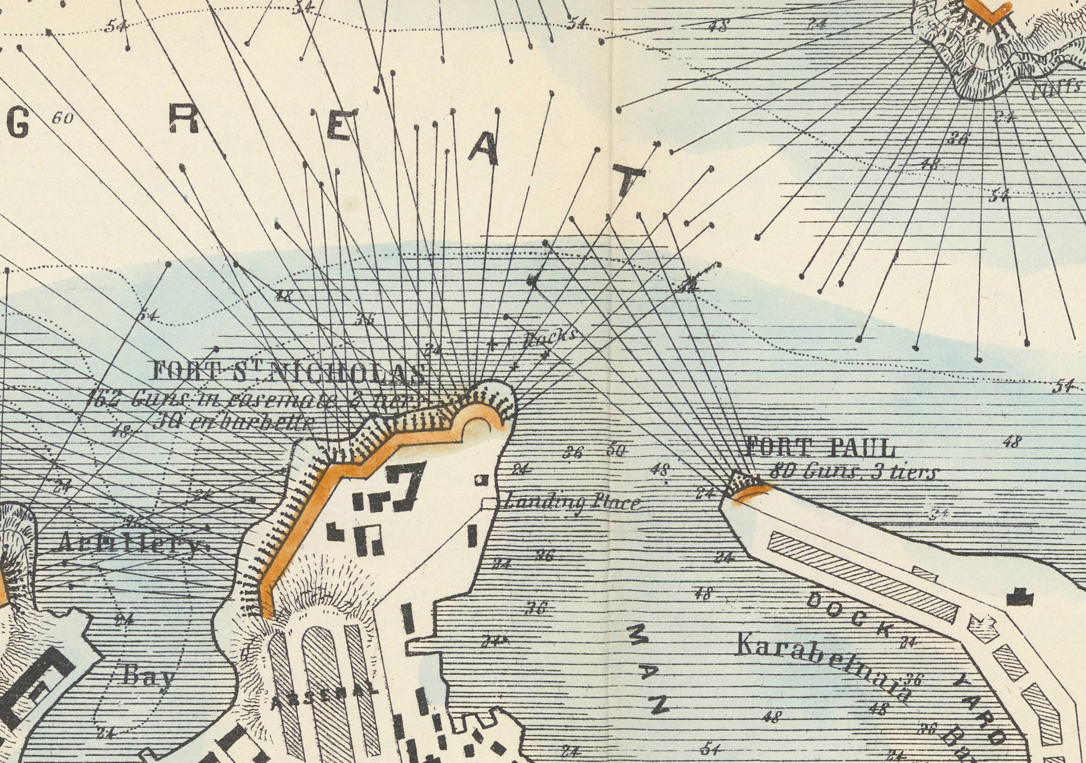 Sevastopol Map, Old Sevastopol Map, Retro Sevastopol Map, Map of ...