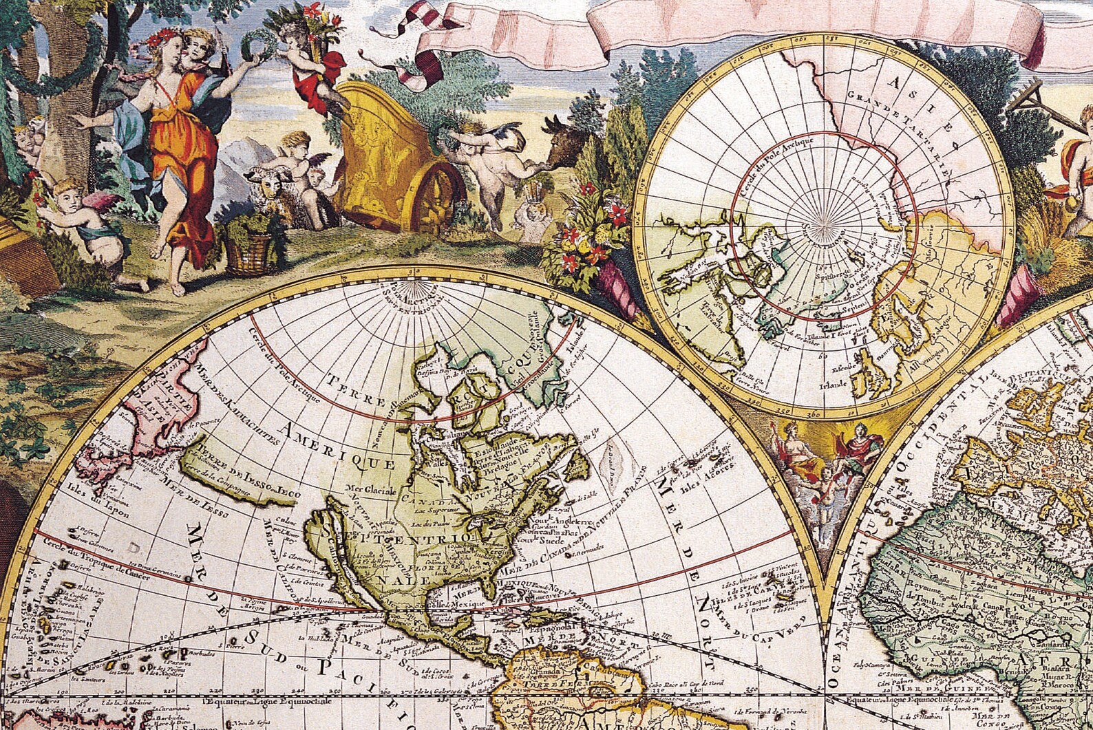 Antique World Map, Old World Map, Digital Map Print, Vintage Map ...