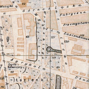 Warsaw Map, Map of Warsaw, Warsaw City, Old Warsaw Map, Retro Warsaw ...