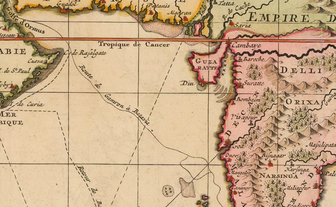 Old Map of India, India Map, Map of India, Vintage Map Print, Ancient ...