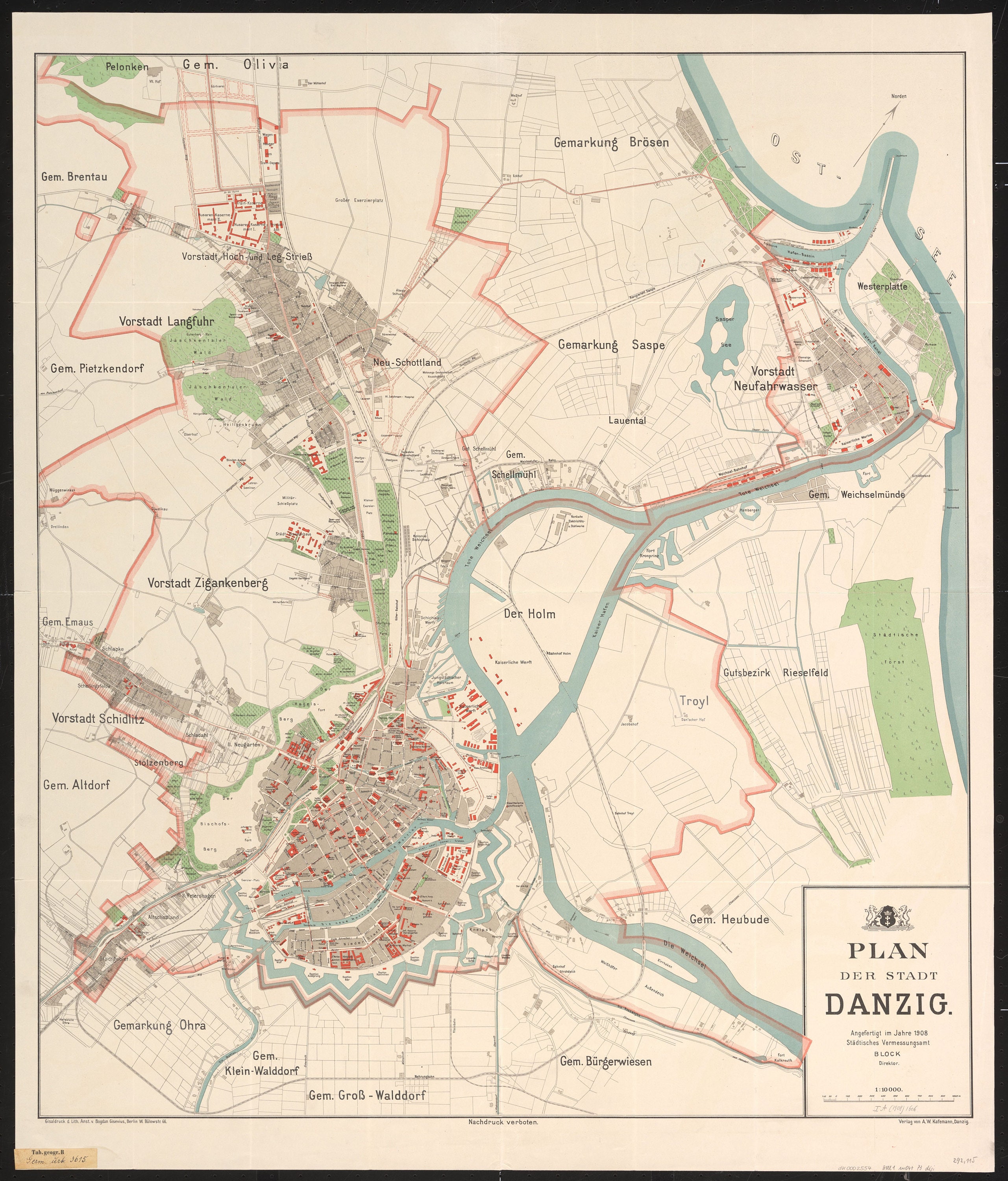 Danzig Map Gdansk Map Old Gdańsk Map Map of Gdansk Gdansk - Etsy Israel