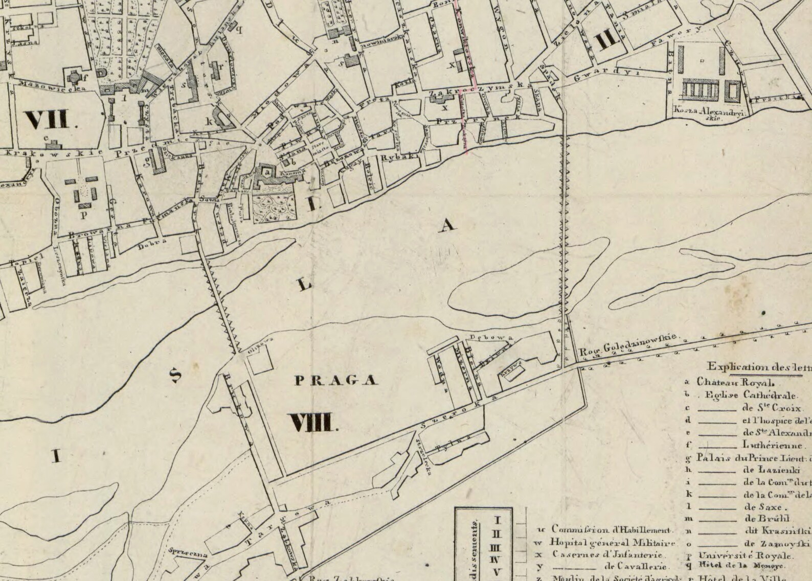 Warsaw Map, Map of Warsaw, Warsaw City, Old Warsaw Map, Retro Warsaw ...