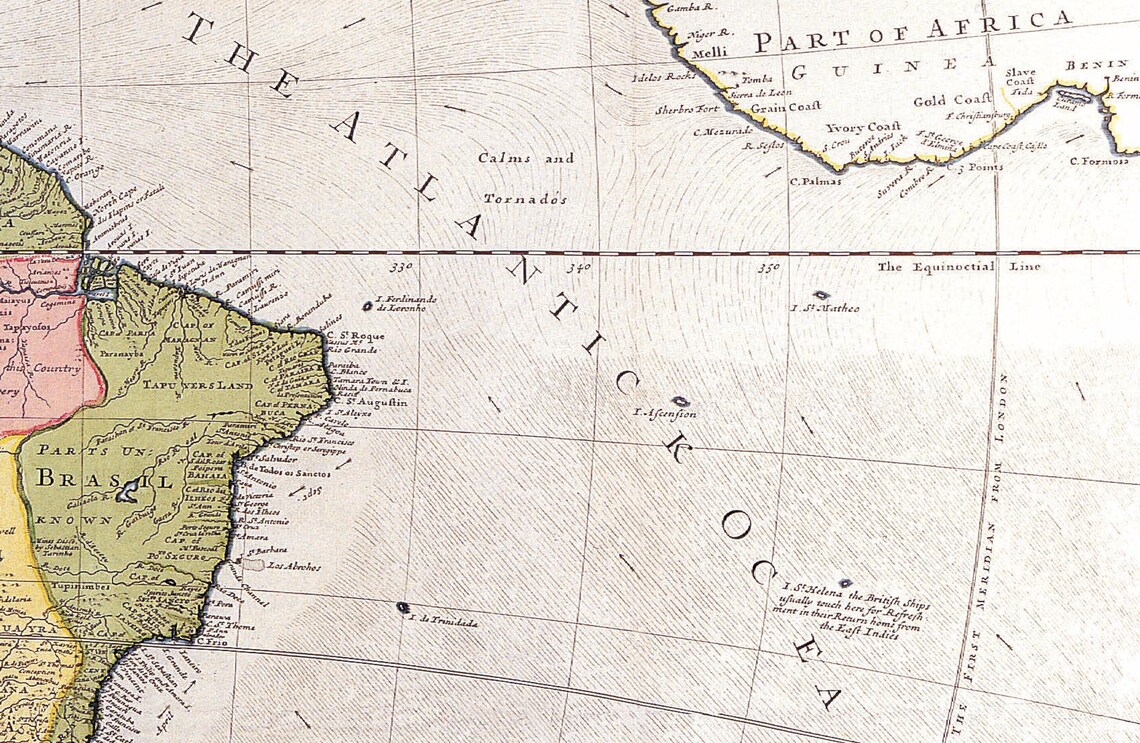 Old Map of Latin America, Digital Map Print, Vintage Map, Vintage Map ...