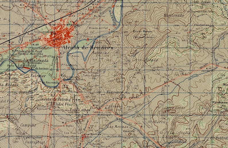 Alcala De Henares Map, Map of Alcala De Henares, Alcala De Henares City ...