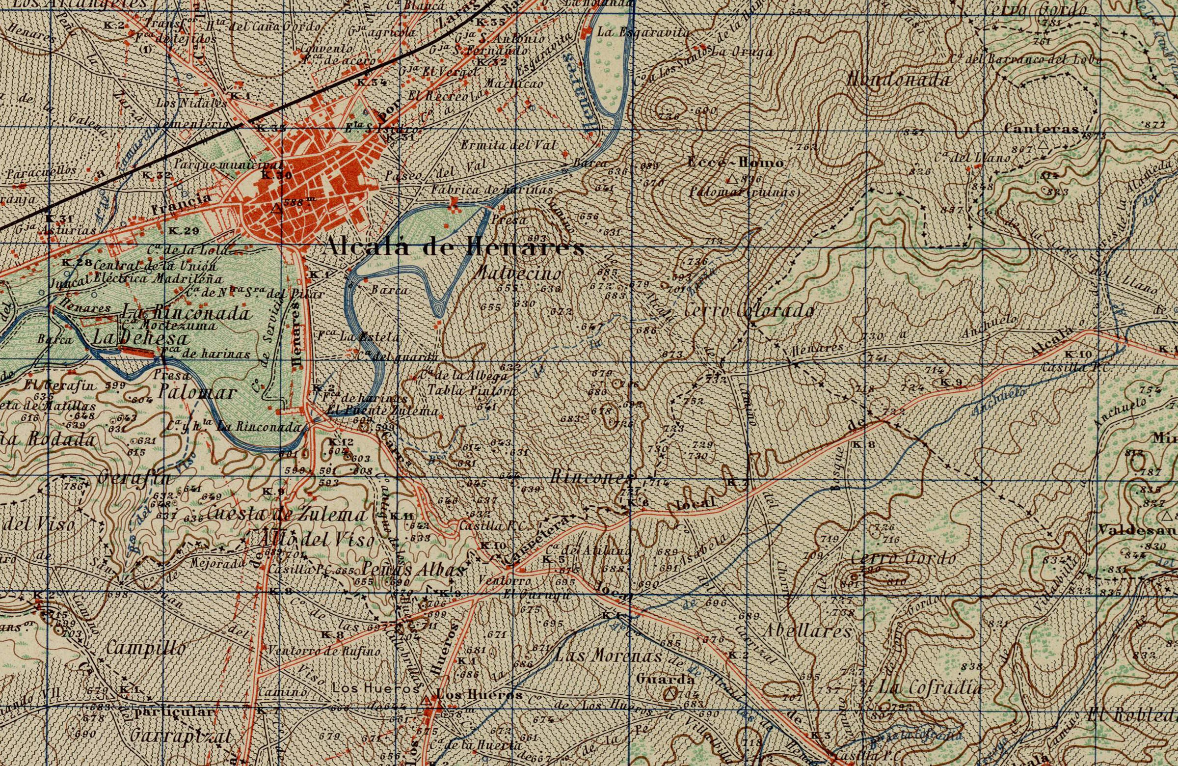 Alcala De Henares Map, Map of Alcala De Henares, Alcala De Henares City ...