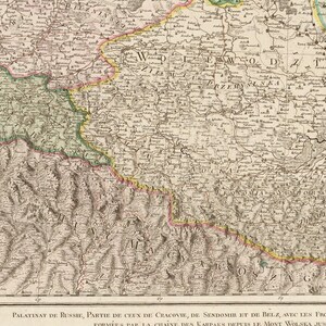 The Voivodship of Ruthenia, Parts of the Voivodships of Cracow, of ...