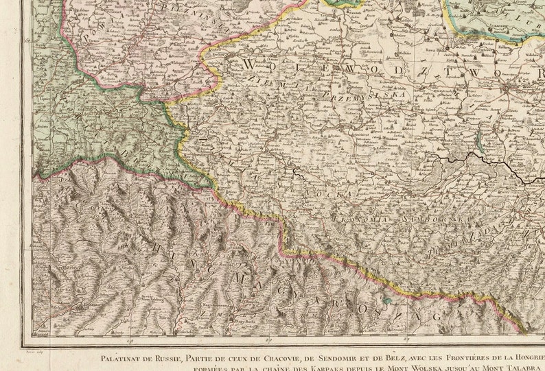 The Voivodship of Ruthenia, Parts of the Voivodships of Cracow, of ...