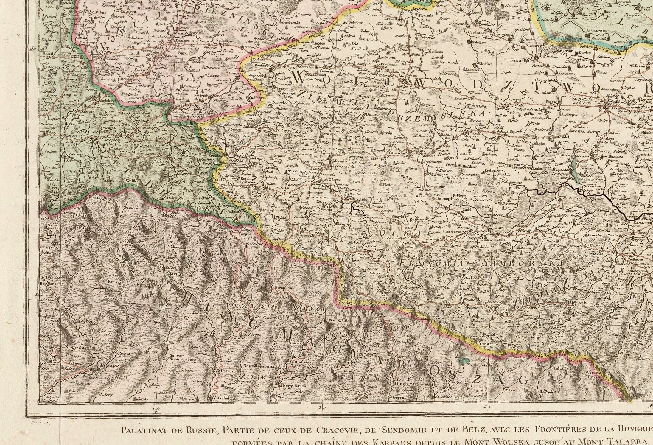 The Voivodship of Ruthenia, Parts of the Voivodships of Cracow, of ...