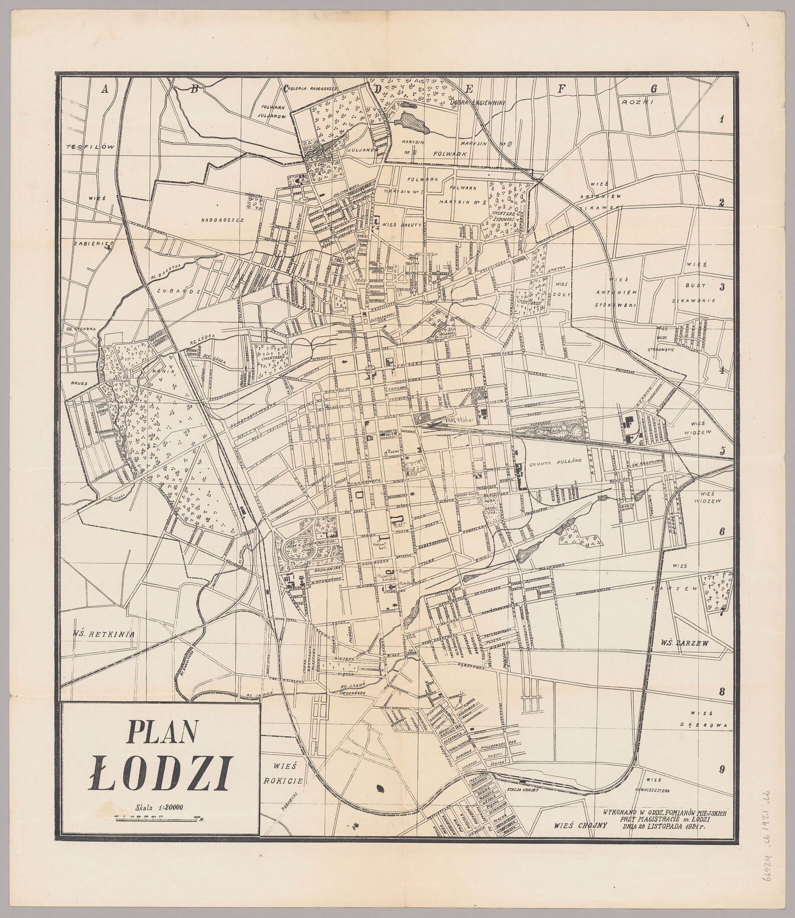 Lodz Map, Map of Lodz, Lodz Plan, Lodz Print, Łódź Map, Lodz Poster ...