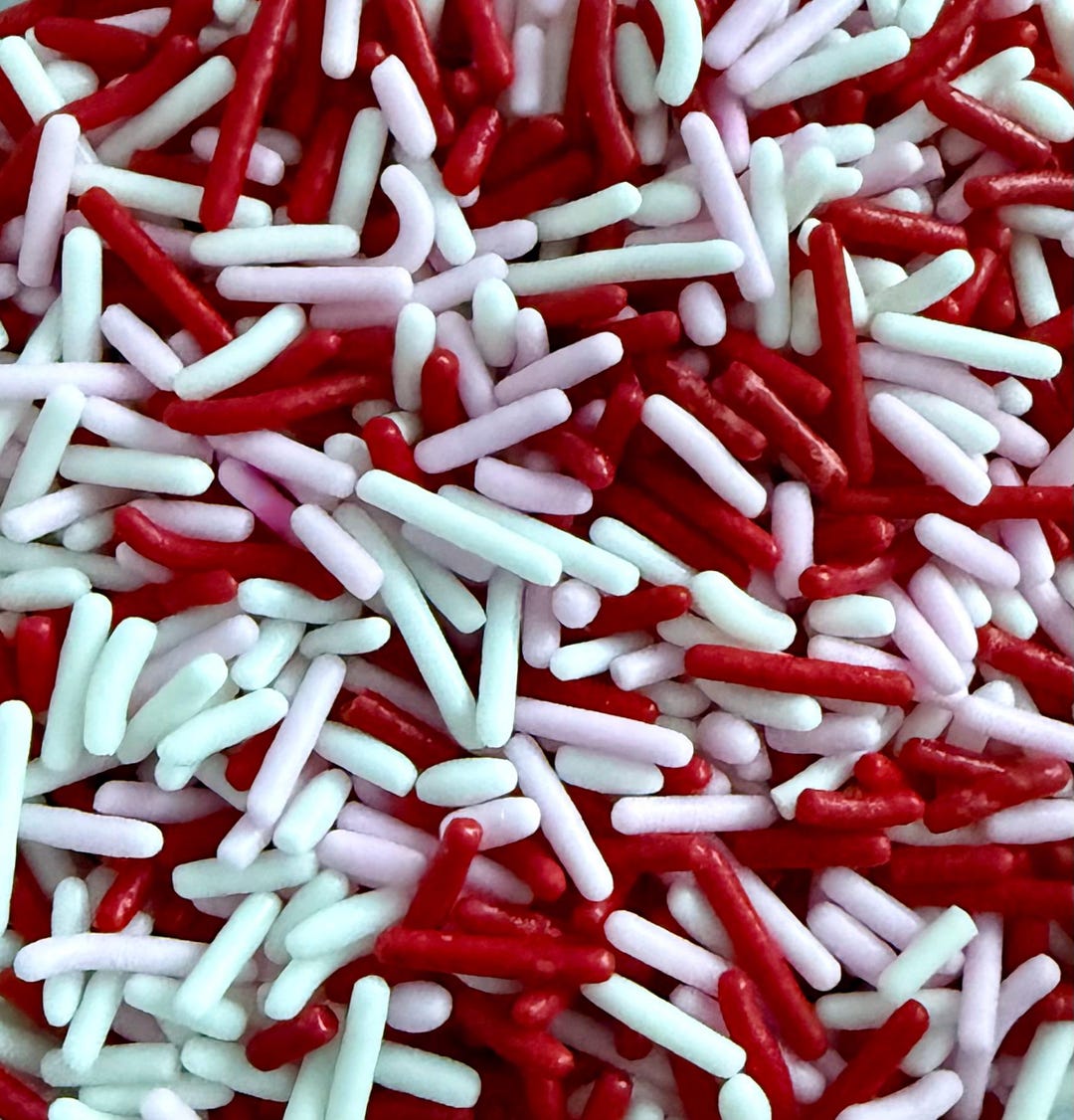 Valentine's Mix Jimmy Sprinkles, Valentine's Day Jimmies, Light Pink ...
