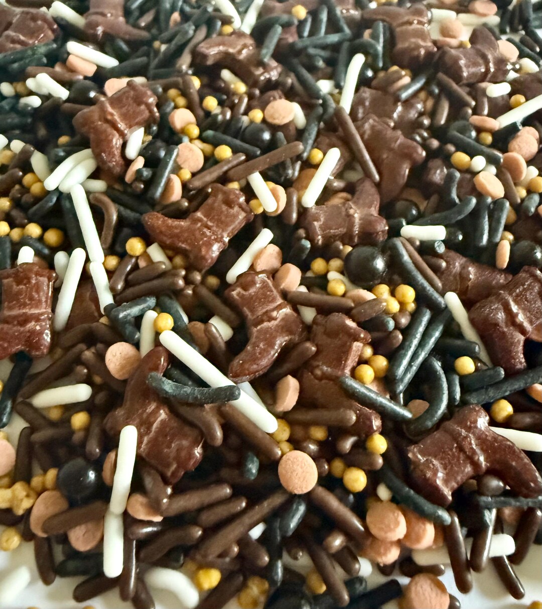 Western Boots Sprinkle Mix, Wild West Birthday Party, Cowboy Party ...