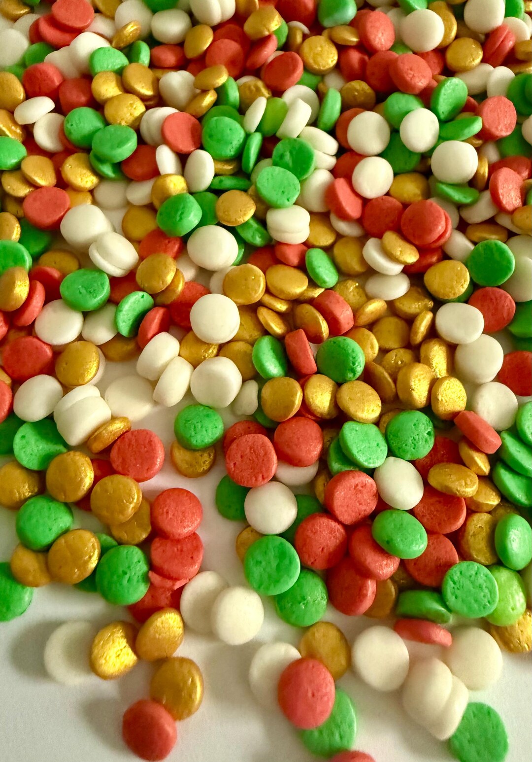 Christmas Quin Sprinkles, Cookie Decorating Sprinkles, Classic Holiday ...