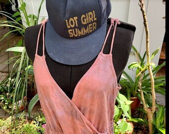 Braided Tie Dye Romper / Playsuit Festival/rave Outfit / - Etsy