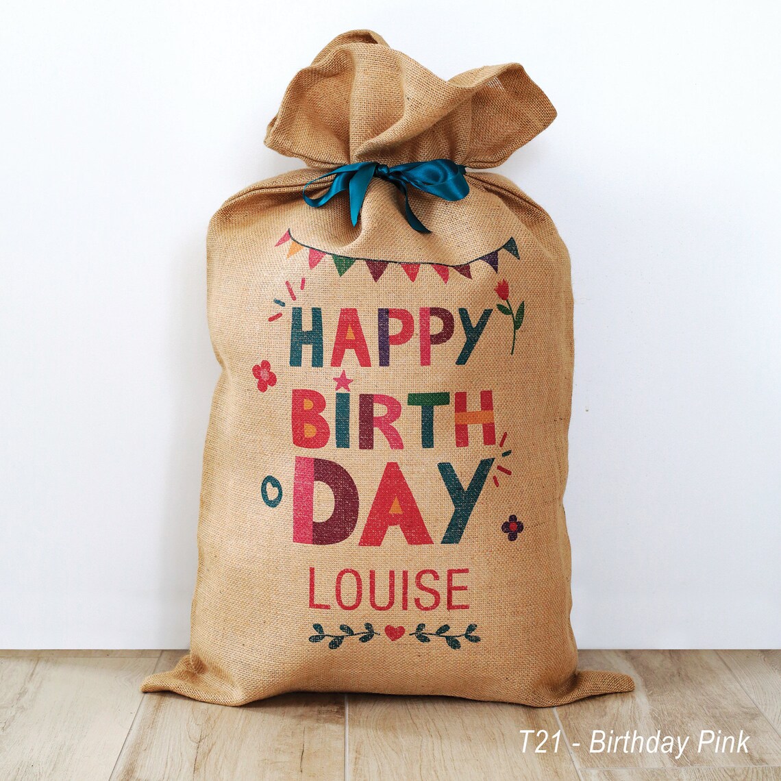 Le Sac Anniversaire personnalisé pour emballer les cadeaux. Un - Etsy ...