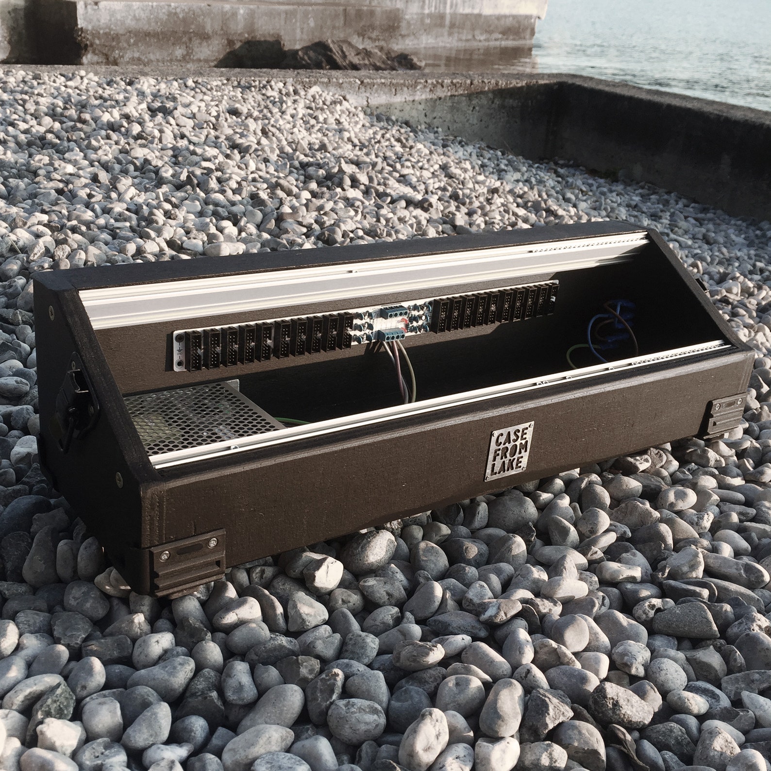 3U EURORACK CASE POWERED or Not, 84 or 104 or 126 Hp, Patched Closable ...