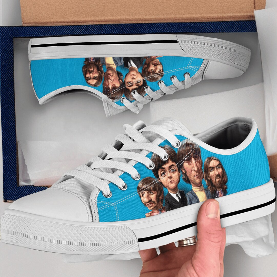 Beatles (band) Shoes, Beatles (band) Converse Style Shoes, Beatles ...