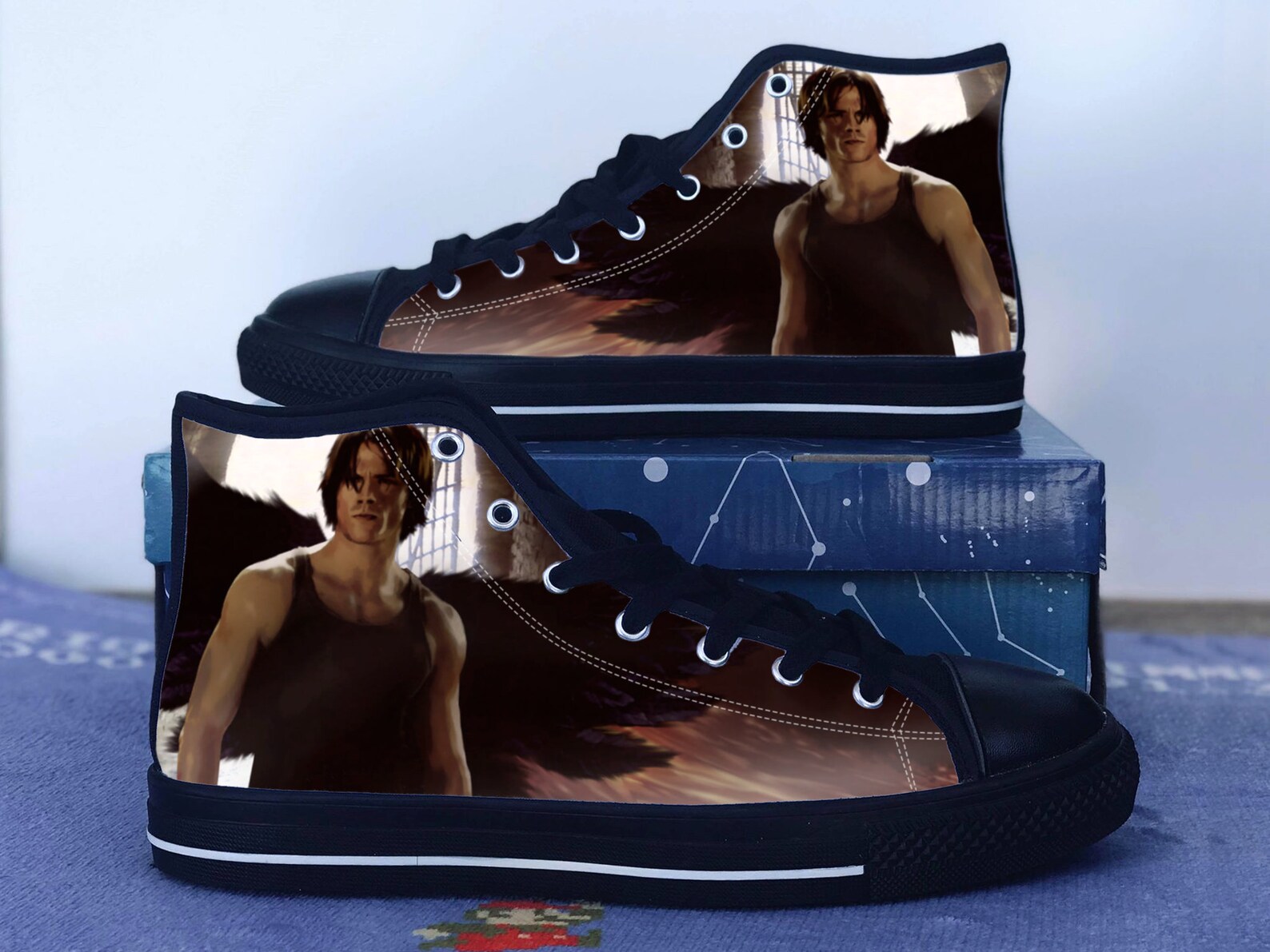 Supernatural Shoes Supernatural Converse Style Shoes | Etsy