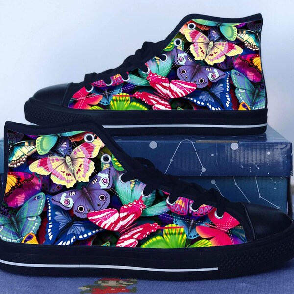 Butterfly Shoes - Etsy