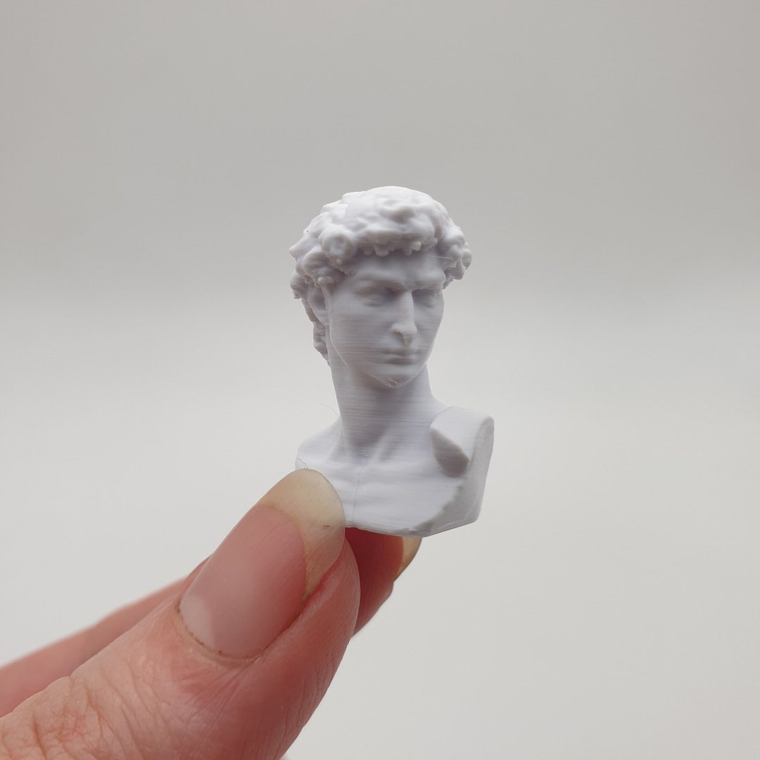 Bust of 'david' - Dolls House Decor - Etsy