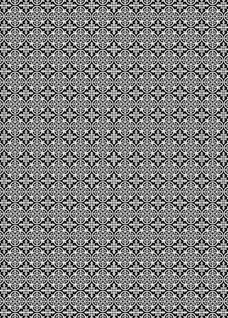 1/12 1/24 Gothic Floor Tile Texture Seamless Sheets Printable - Etsy