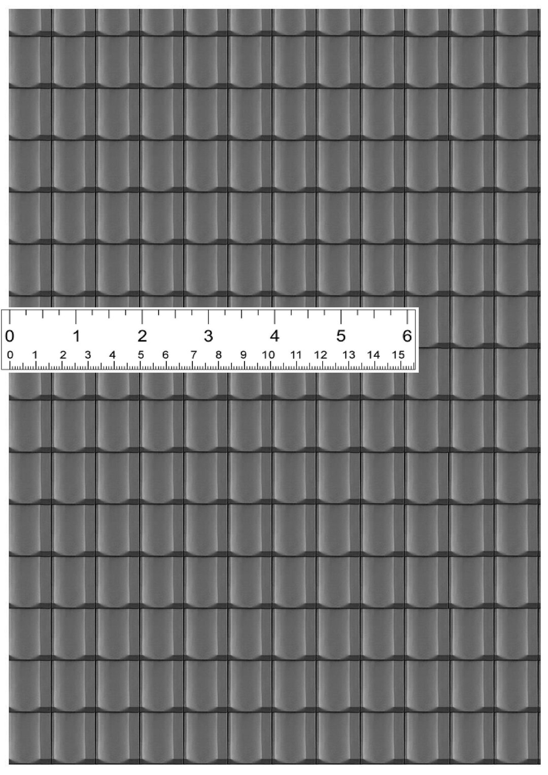 Miniature Gray Metal Roofing Seamless Printable Dollhouse 6th 12th 24th ...